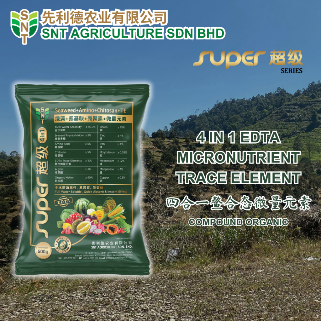 [ BAJA ] SNT Super 4in1 EDTA Micronutrient Trace Elements (500g) Baja ...
