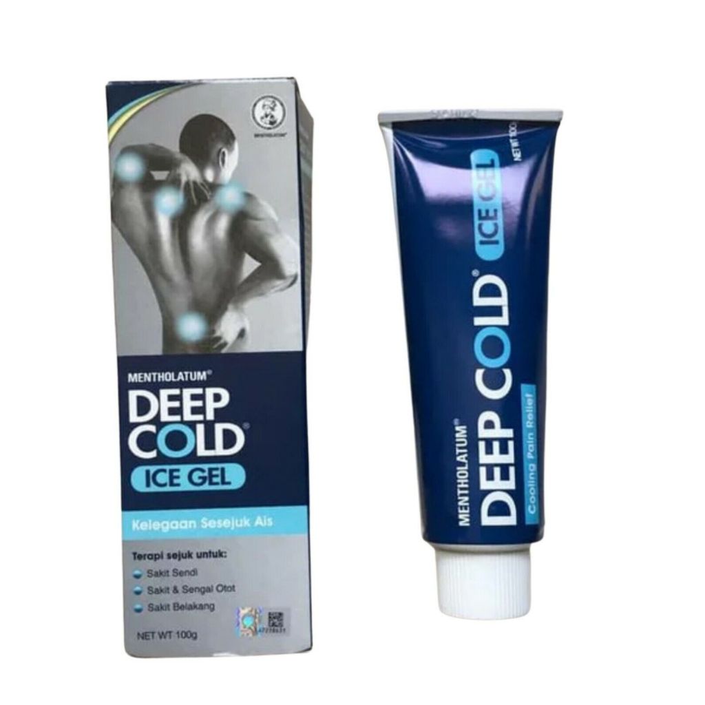 DEEP COLD ICE GEL METHOLATUM 100G (MUSCLE / JOIN PAIN) | Shopee Malaysia