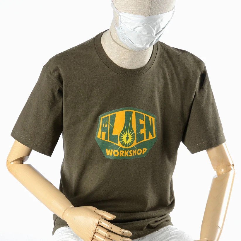 Alien Workshop Og Logo T-Shirt ( Olive ) | Shopee Malaysia