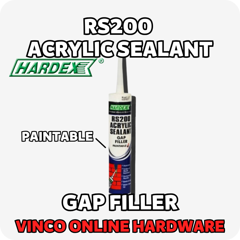 Gap Filler Silicone Sealant Acrylic Sealant Paintable White 450G 1PCS | Shopee Malaysia