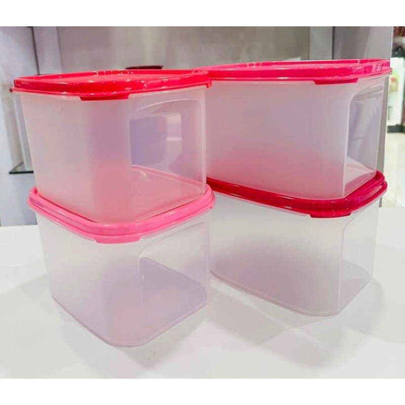 Tupperware Modular Mates Mini Rectangular II 4 Units 1.9L new Ready ...