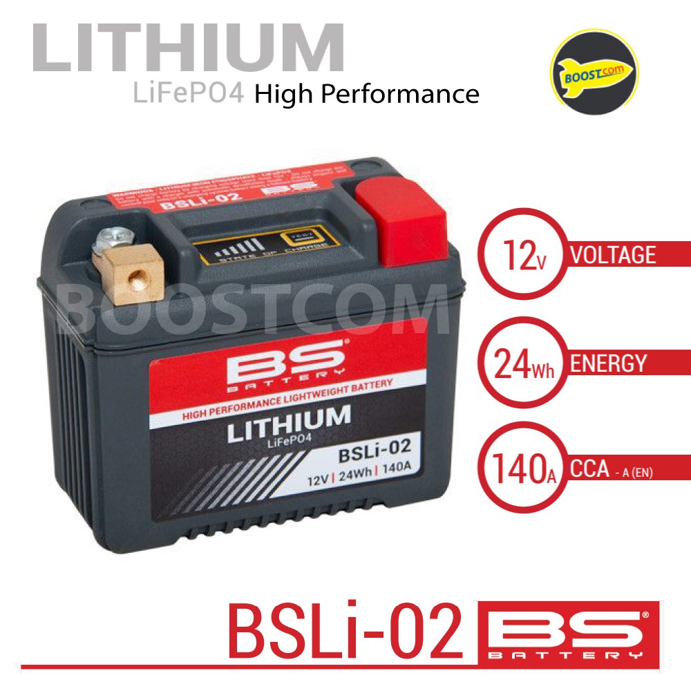 BS BATTERY BSLI-02 BS BATTERY LITHIUM | Shopee Malaysia