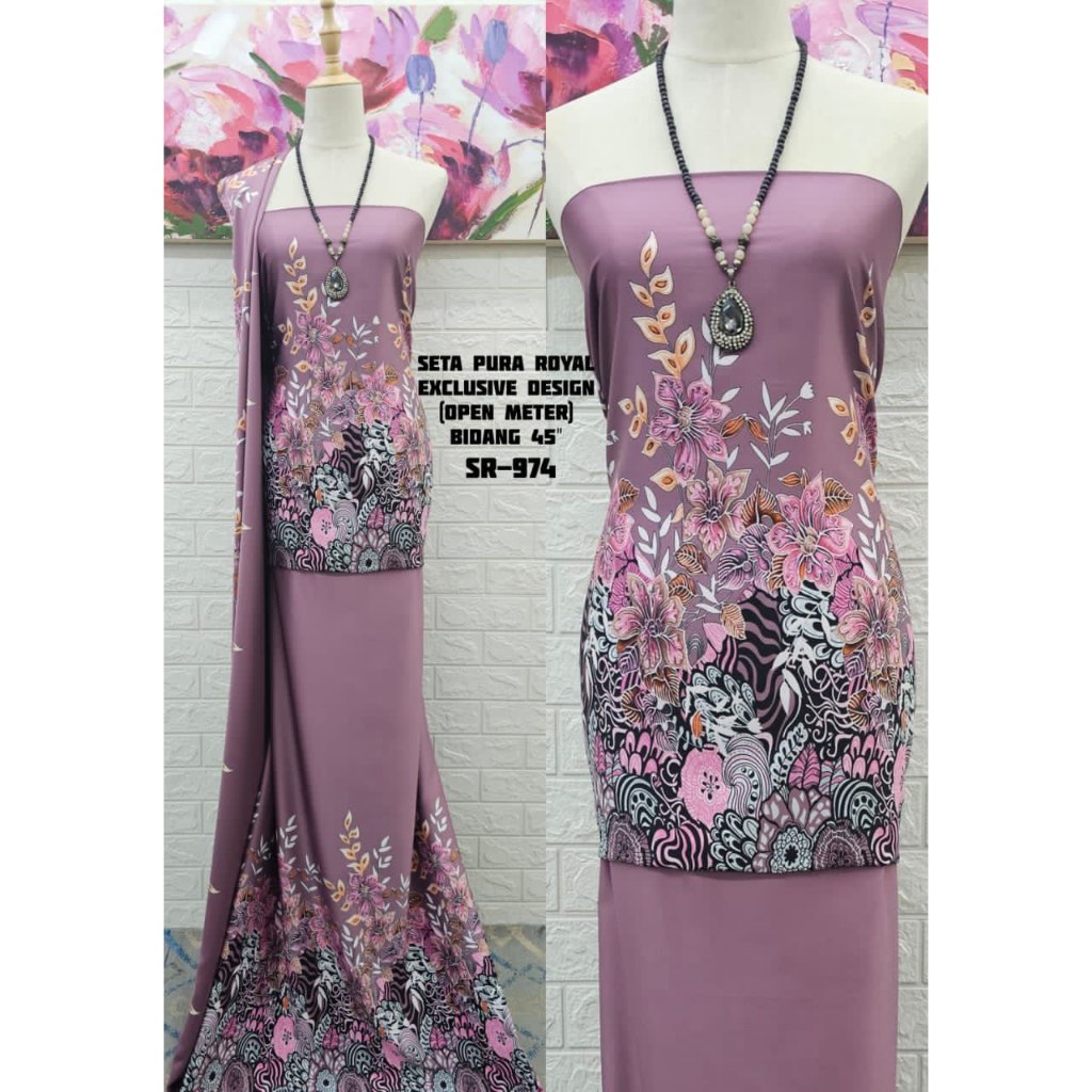 READY STOK KAIN PASANG CORAK BATIK EXCLUSIVE EXCLUSIVE KAIN PASANG ...