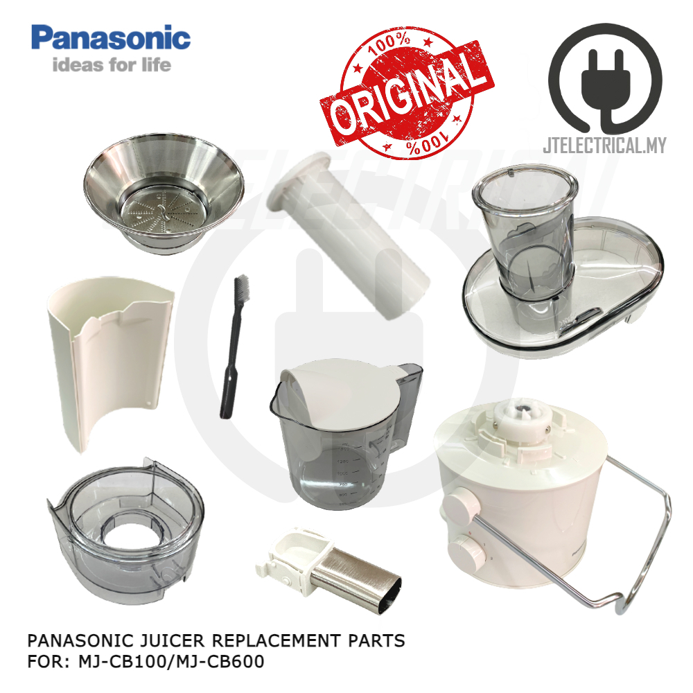 Panasonic MJ-CB100 MJ-CB600 Juicer Spinner / Container / Food Pusher ...