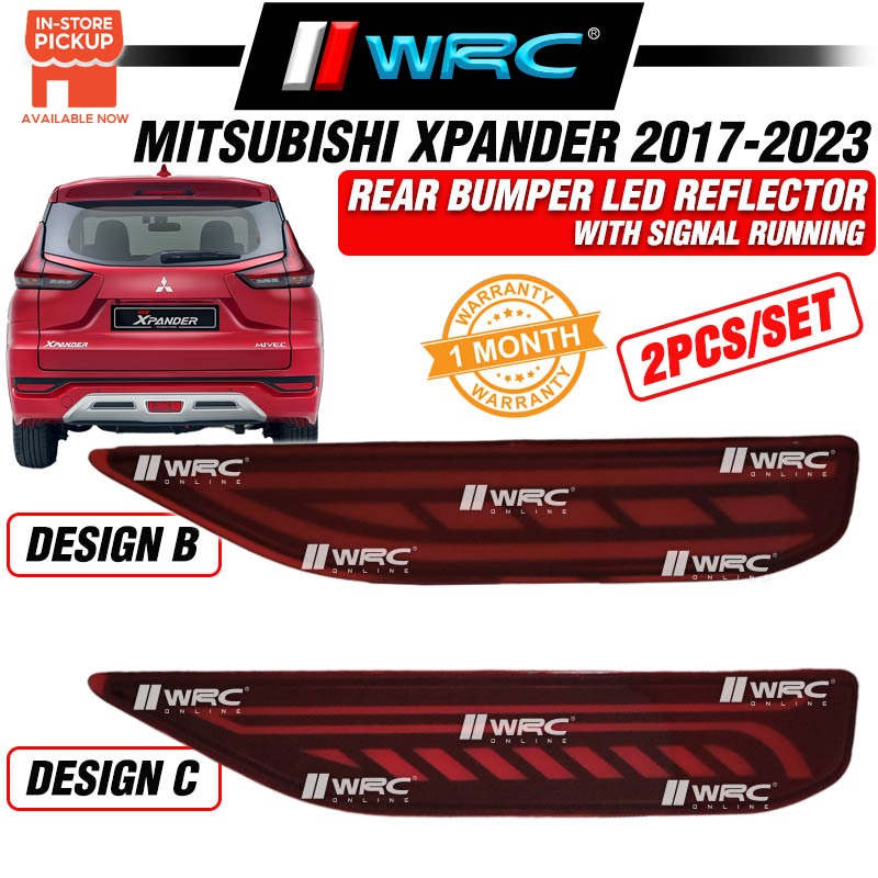 Mitsubishi Xpander 2017 - 2023 Rear Bumper Led Reflector With Signal ...