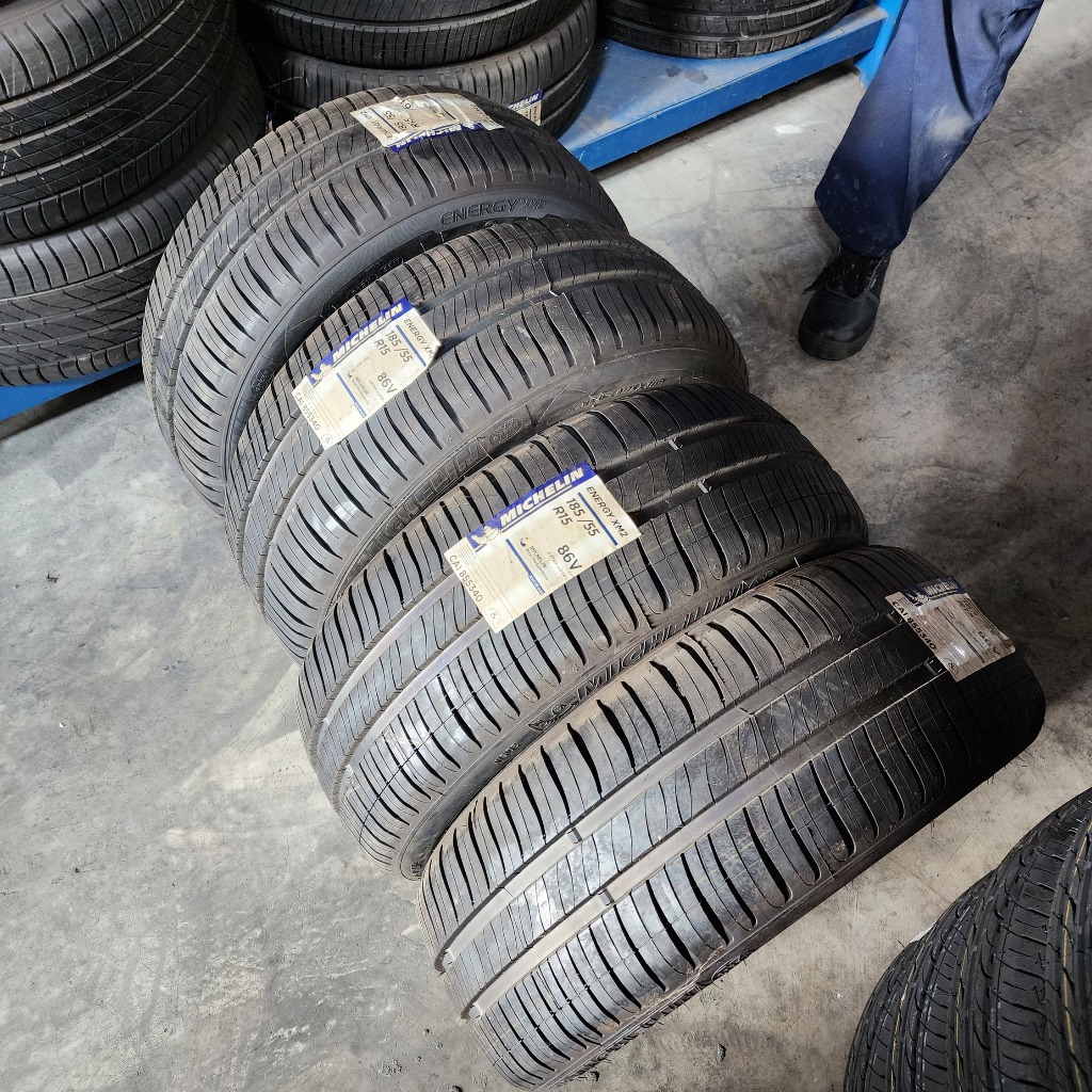 (Year 17) Michelin Xm2+ 185/55R15 Inch Tayar Tire (FREE INSTALLATION ...