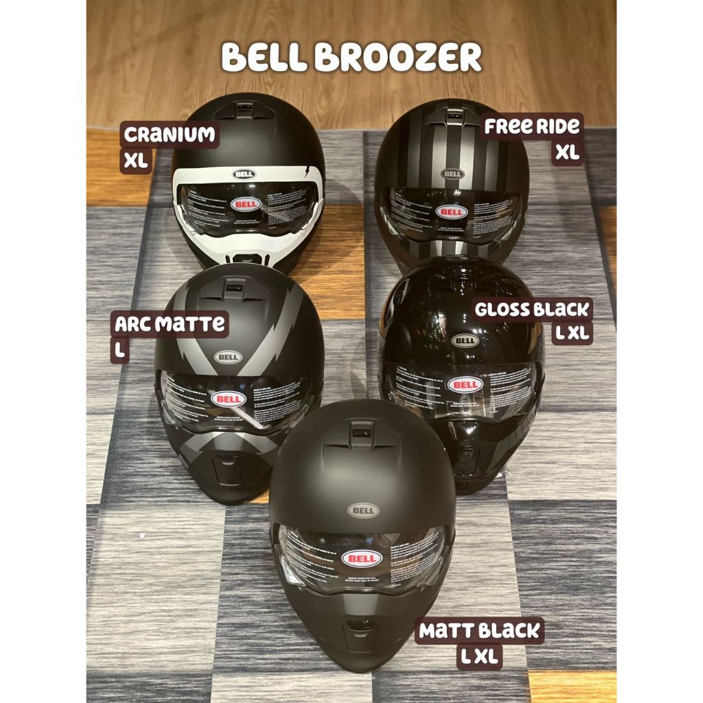 BELL BROOZER FULLFACE SERIES | Shopee Malaysia