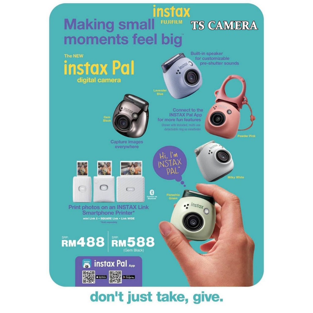 New Arrival New Instax Camera Instax Pal ( Official Fuji Malaysia) Ready Stock & Ready to Ship ...