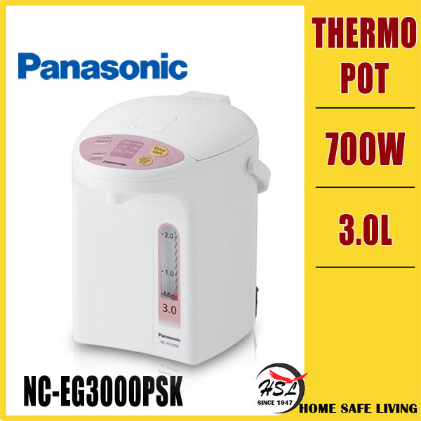 Panasonic Thermo pot 3L NC-EG3000 (NC-EG3000PSK) | Shopee Malaysia