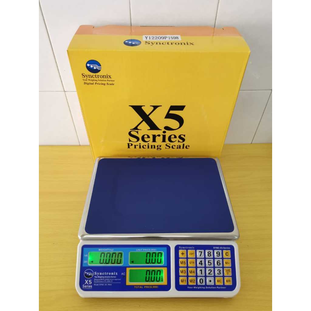 Synctronix 25kg Digital Price Scale / Rechargeable Pricing Scale ...