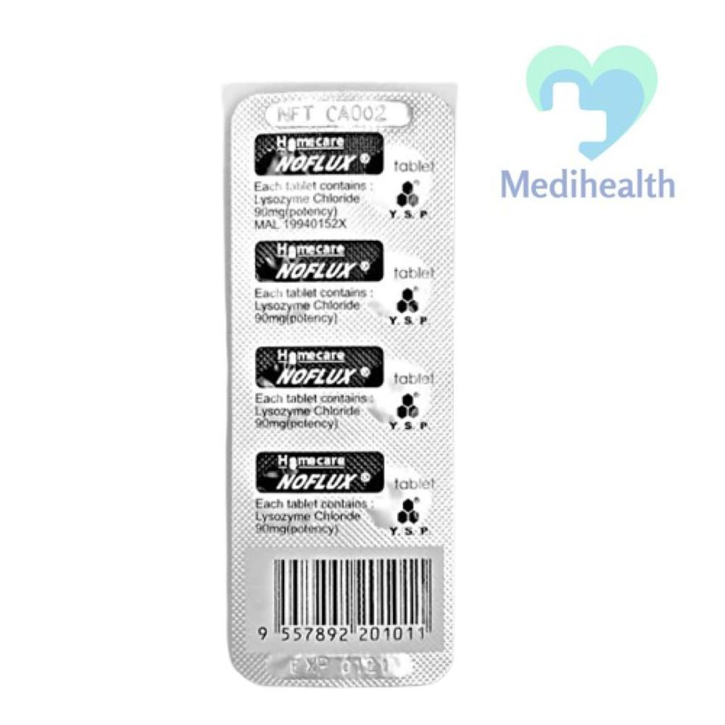 [EXP10/24]Homecare Noflux Lozenges 10's tablets (Enzyme-based Anti ...