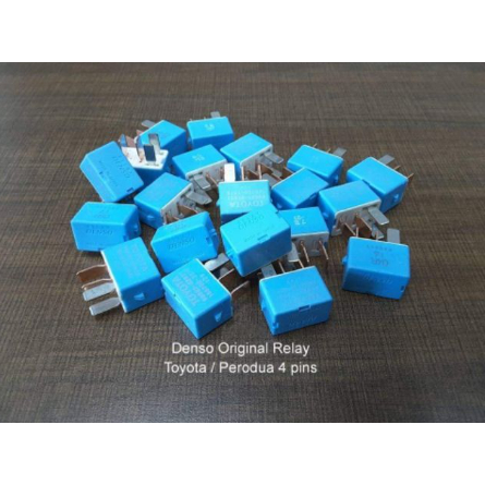 DENSO 4PIN 12V 30A HEAD LAMP RELAY/ POWER RELAY (MADE IN JAPAN) HORN ...