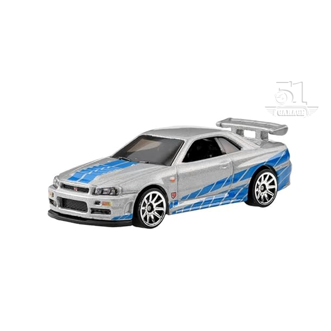 Hot Wheels Fast & Furious 2023 Multipack / 10 packs Nissan skyline GT-R R34 BNR32 Silvia S15 ...