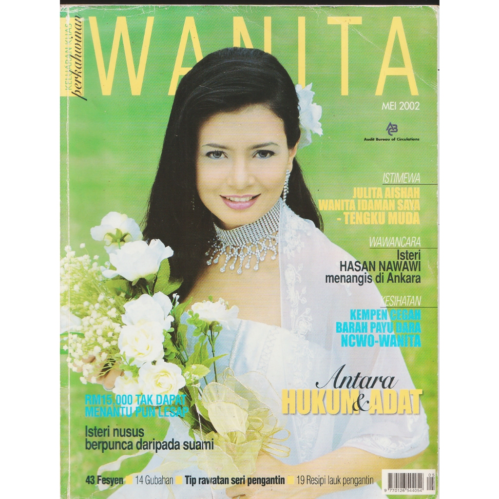 MAJALAH WANITA MEI 2002 ( EJA ) | Shopee Malaysia