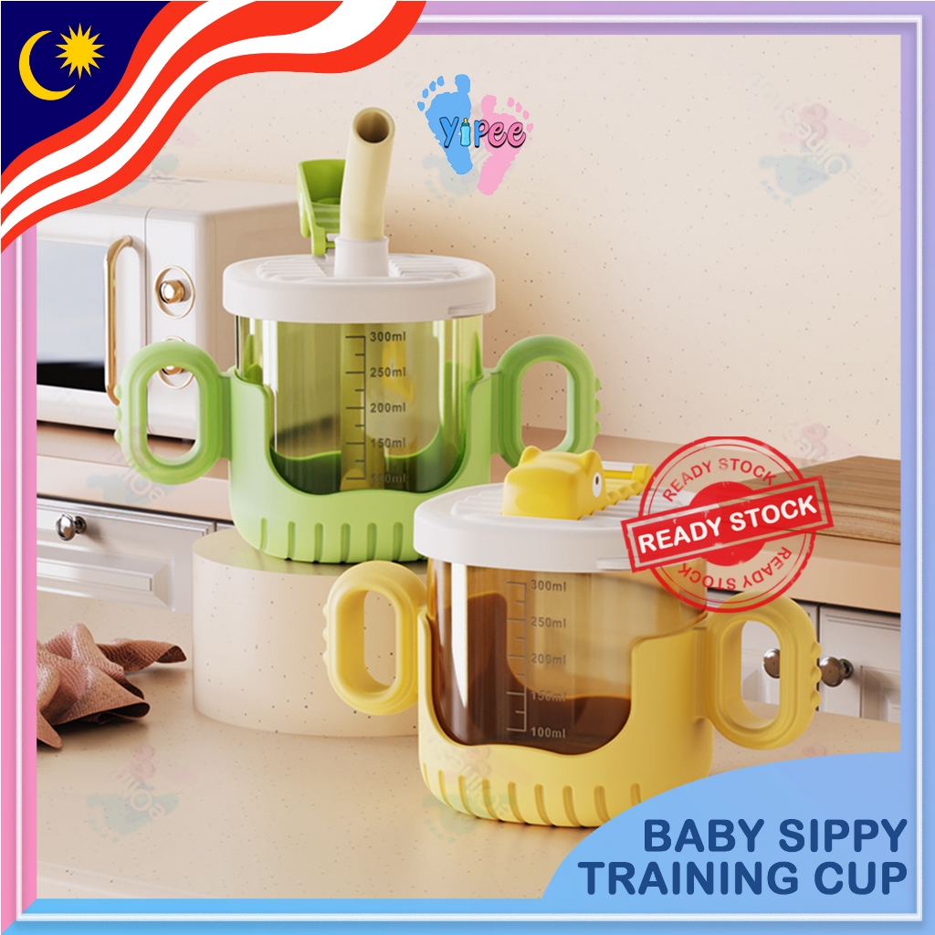 Training Milk Cup Baby Cup Kids Mug Cartoon Kids Training Cups With ...