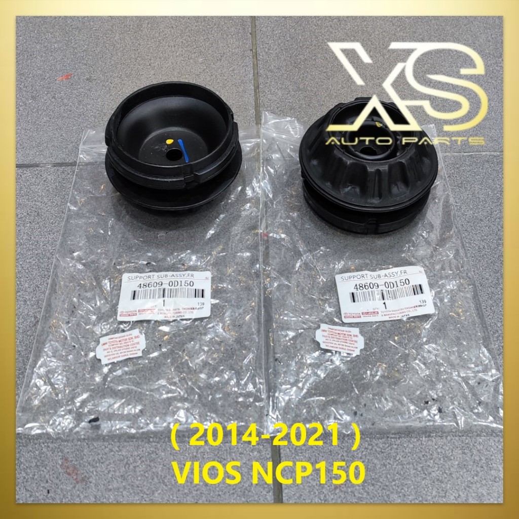 100% ORIGINAL TOYOTA FRONT ABSORBER MOUNTING VIOS NCP150 DEPAN MOUNTING ...