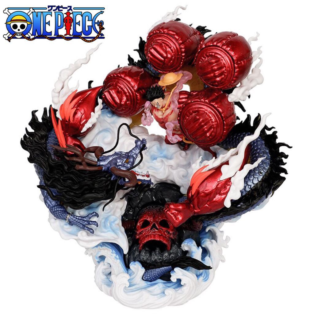 One Piece Monkey D. Luffy Gear 4 Bounceman Gomu Gomu no Kong Organ vs ...