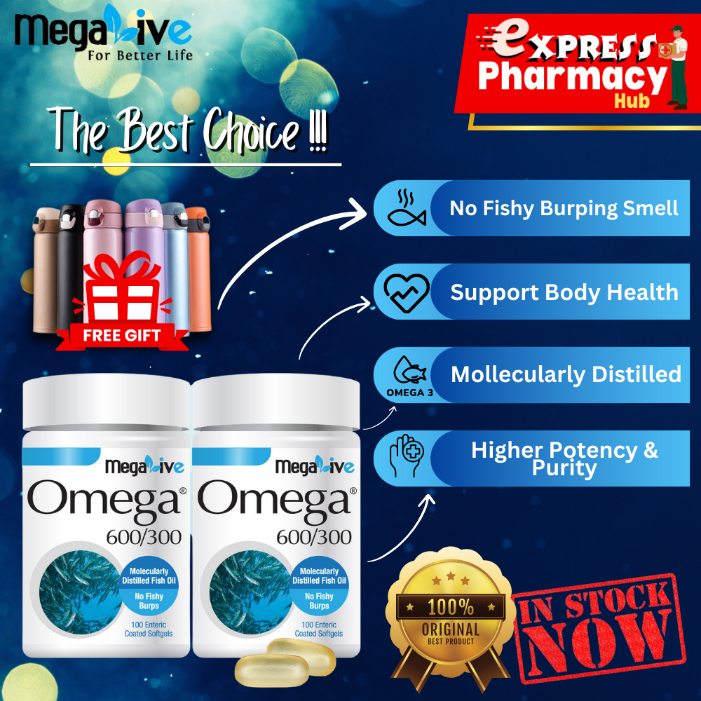 [PHARMACY STOCK!! 100% ORIGINAL] [READY STOCK] MegaLive Omega 600/300 ...