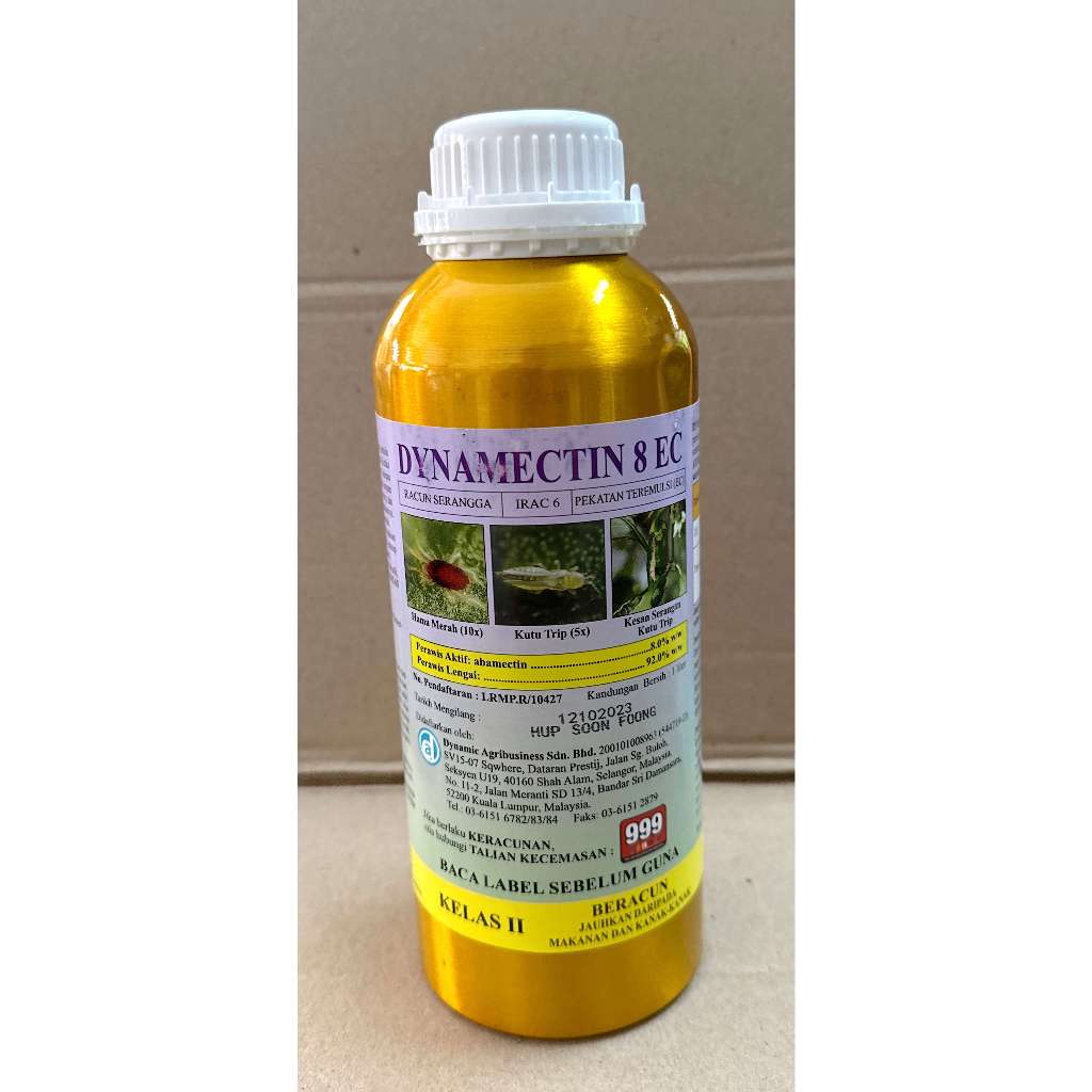 Dynamectin 1Liter [ RACUN SERANGGA ] [ ABAMECTIN 8% ] | Shopee Malaysia