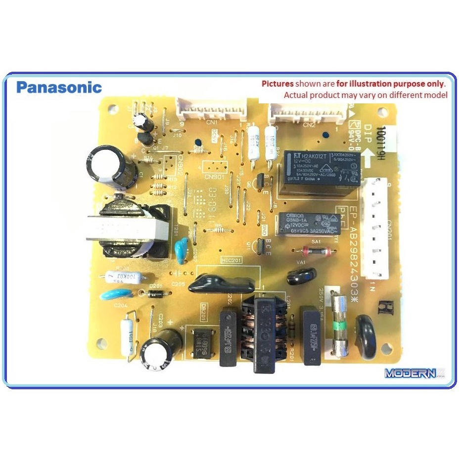 PANASONIC AIR COND PCB BOARD ORIGINAL CS-PU24VKH-1 **ORIGINAL ...