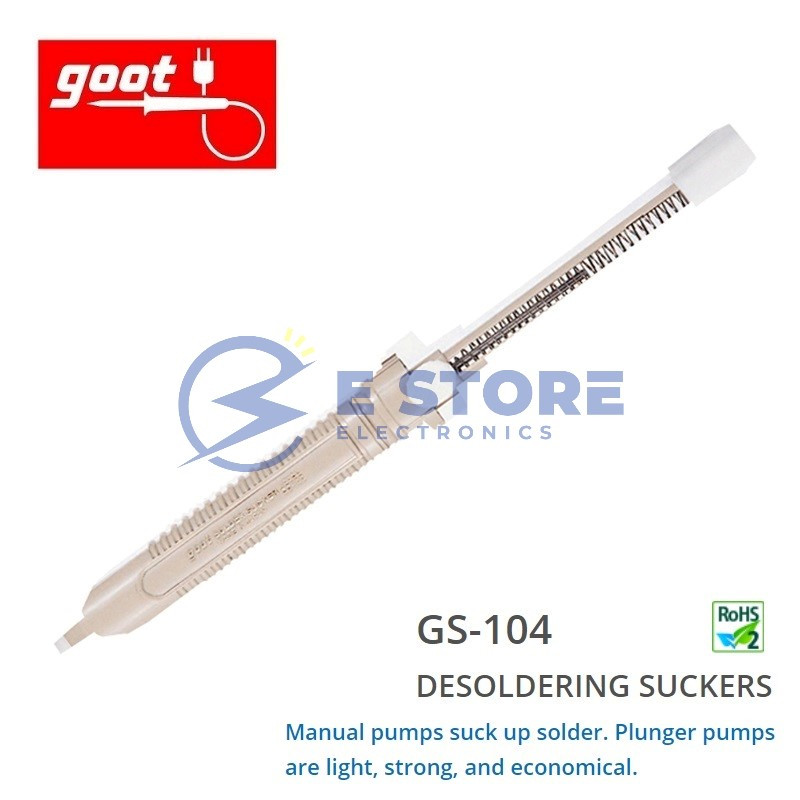 GOOT GS-104 Desoldering Pump - 275mm | Shopee Malaysia