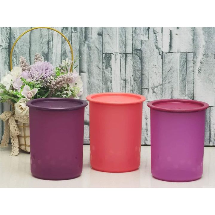 Tupperware One Touch Canister 1.25L/2L/3L/4.3L(1 unit) | Shopee Malaysia