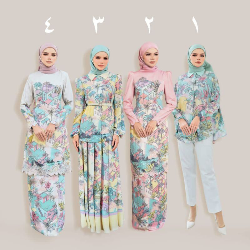 📌 READYSTOCK!! MOULEDD SERIES LEEYANARAHMAN/Baju kurung/Mini kurung/Riaw/Kebaya/Set skirt/Plus ...