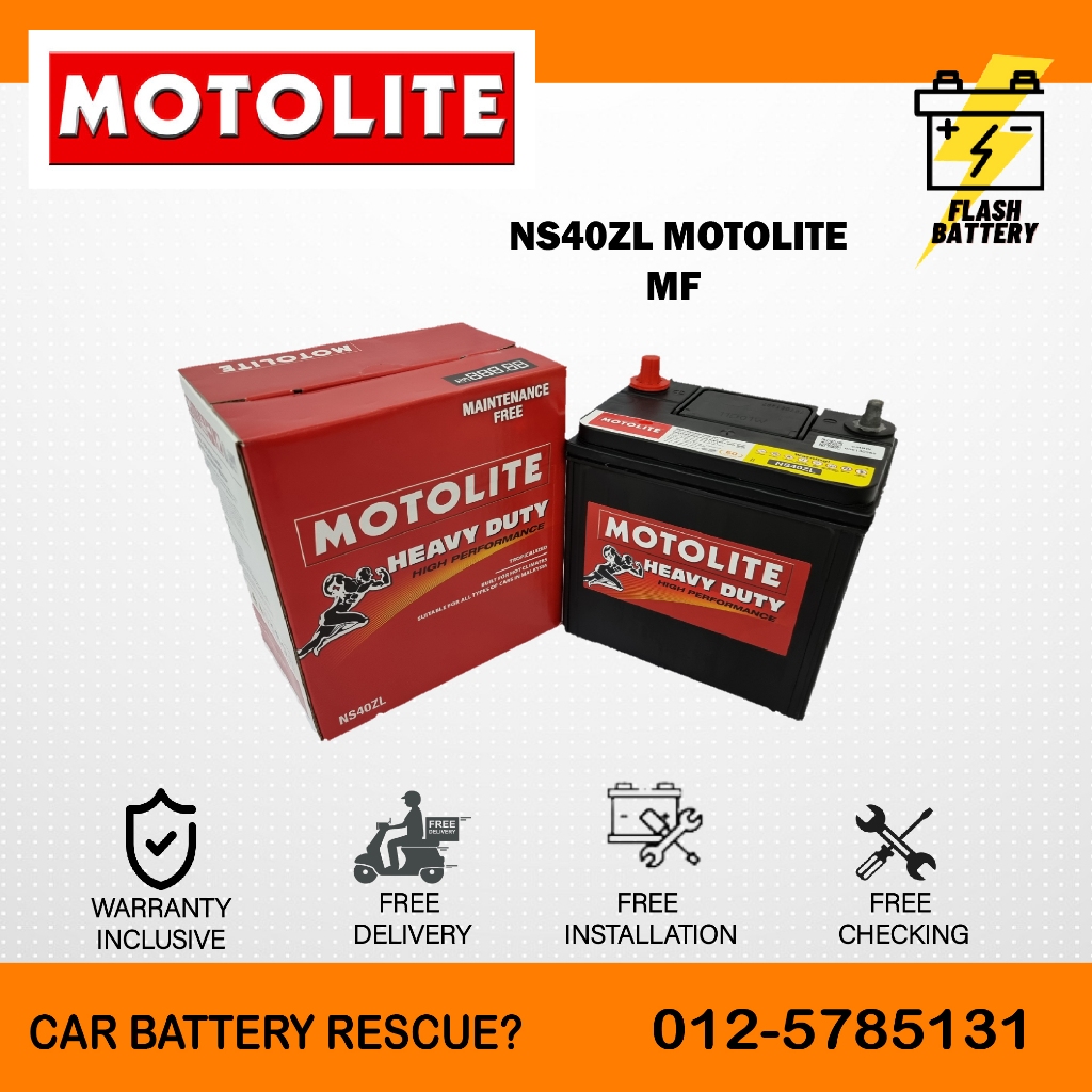 [ Installtaion Provided ] 38B20L | NS40ZL ] Motolite Heavy Duty MF ...