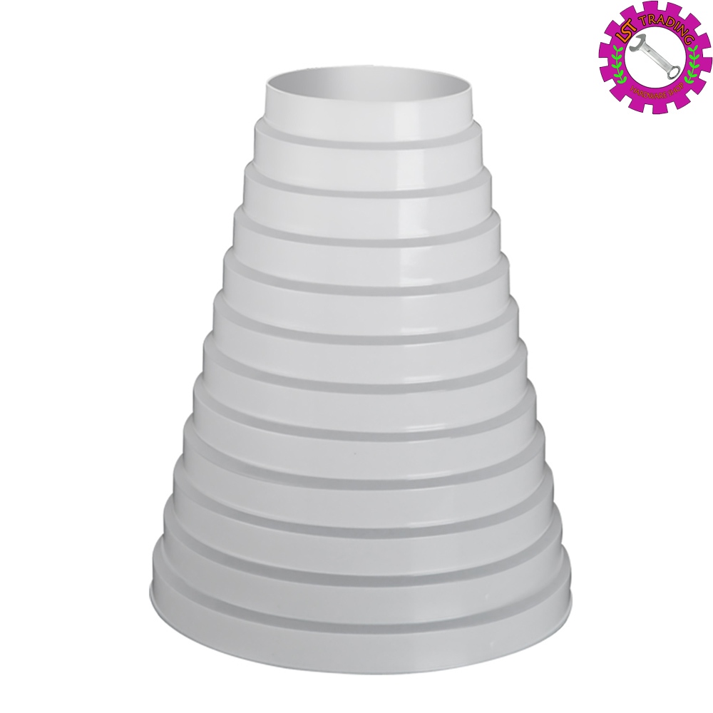 [READY STOCKS] PVC DUCTING HOSE REDUCER 100MM - 200MM / PVC REDUCER FOR ...