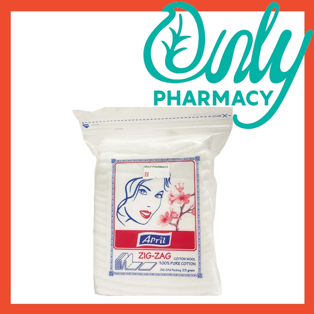 APRIL Cotton Wool 25g (Kapas) | Shopee Malaysia