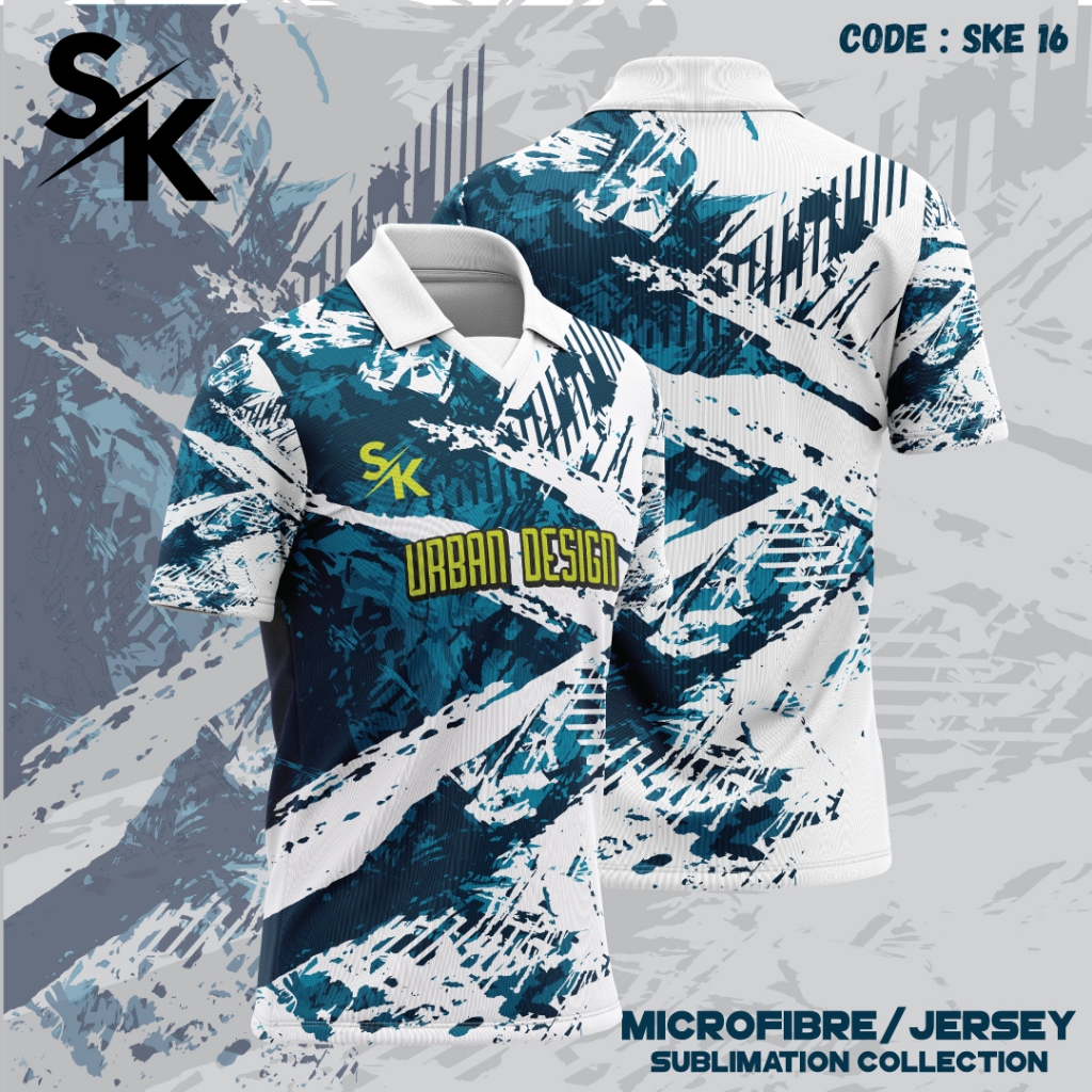 Sublimation Retro Collar | Shopee Malaysia