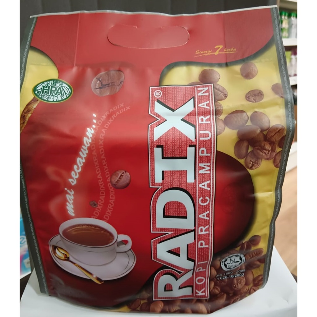 Radix Kopi Pracampuran (Pouch) 32 Sachets x 23g | Shopee Malaysia