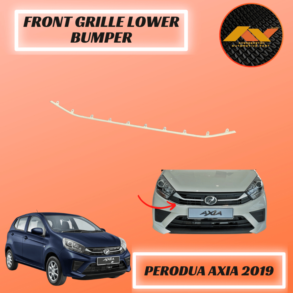 Original Front Grille Lower Bumper Perodua Axia 2019 New High Quality ... Original Front Grille Lower Bumper Perodua Axia 2019 New High Quality ...