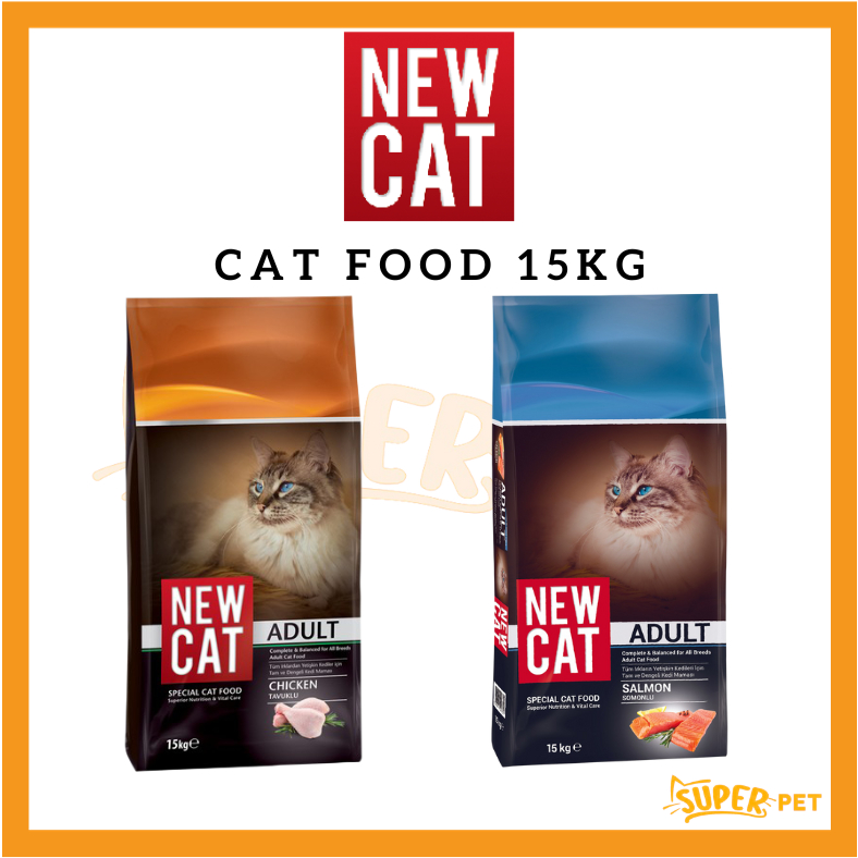 New Cat Premium Cat Food For All Breeds Adult Cat 15kg | Shopee Malaysia