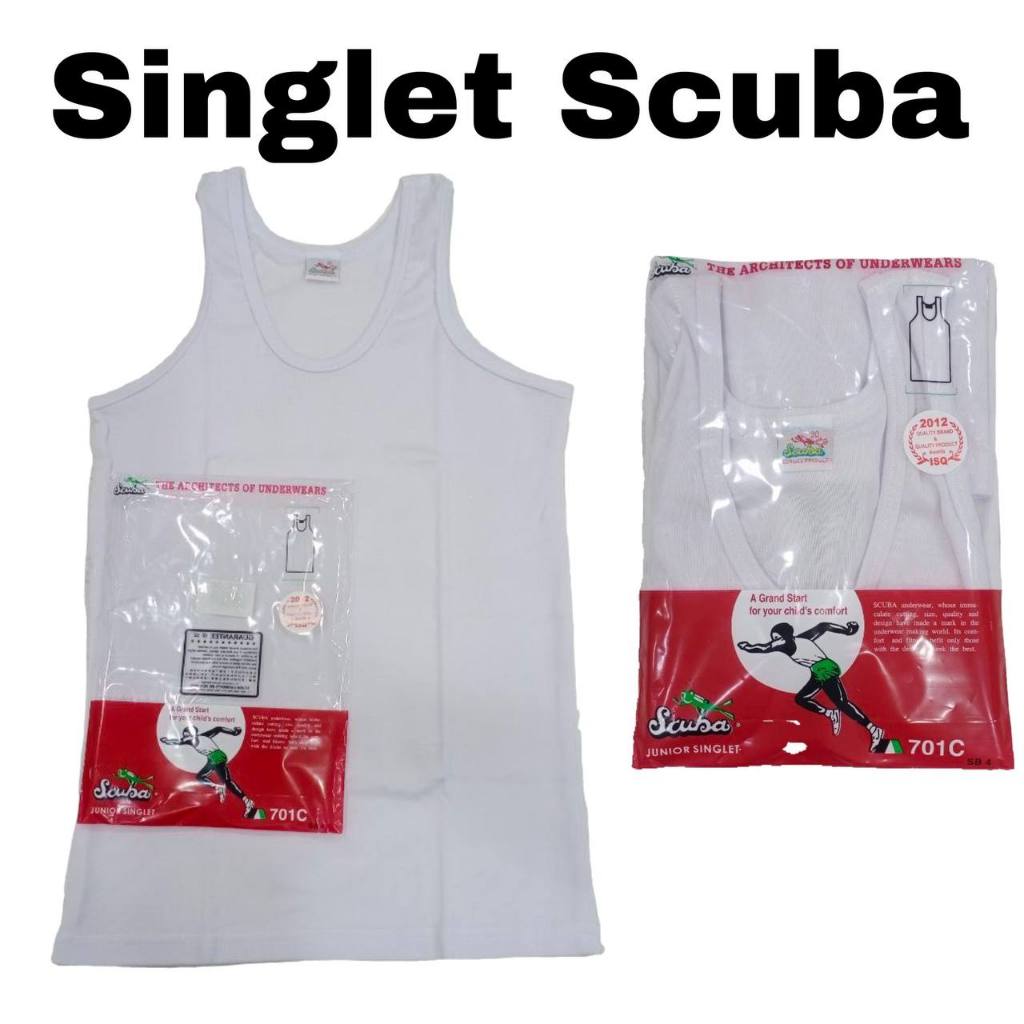 Scuba Men's Singlet Inner wear/ Boy Singlet Inner Wear | Shopee Malaysia