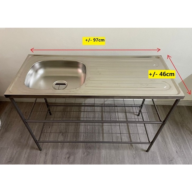 KITCHEN SINK WITH STAND/SINKI DAPUR | Shopee Malaysia