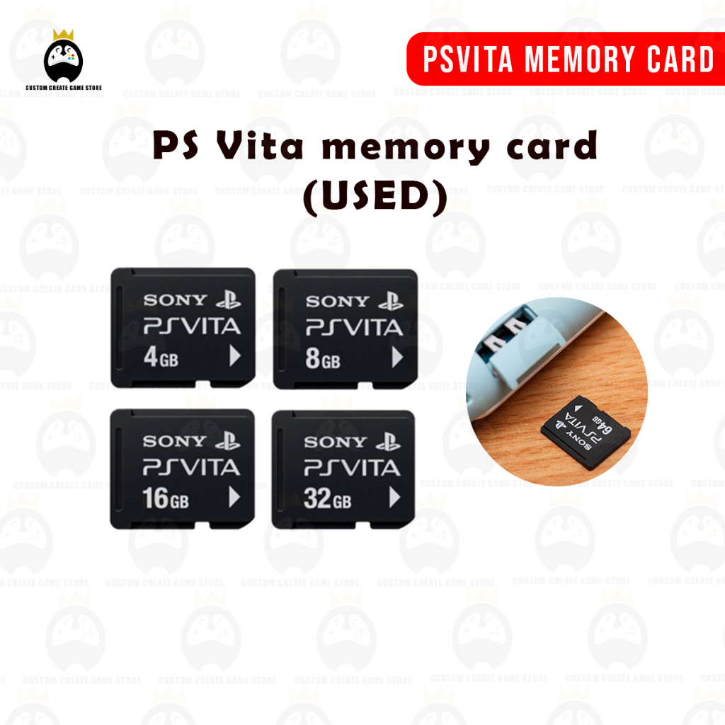 SONY PSVITA 1000 2000 1K 2K ORIGINAL MEMORY CARD 4GB 8GB 16GB 32GB ...