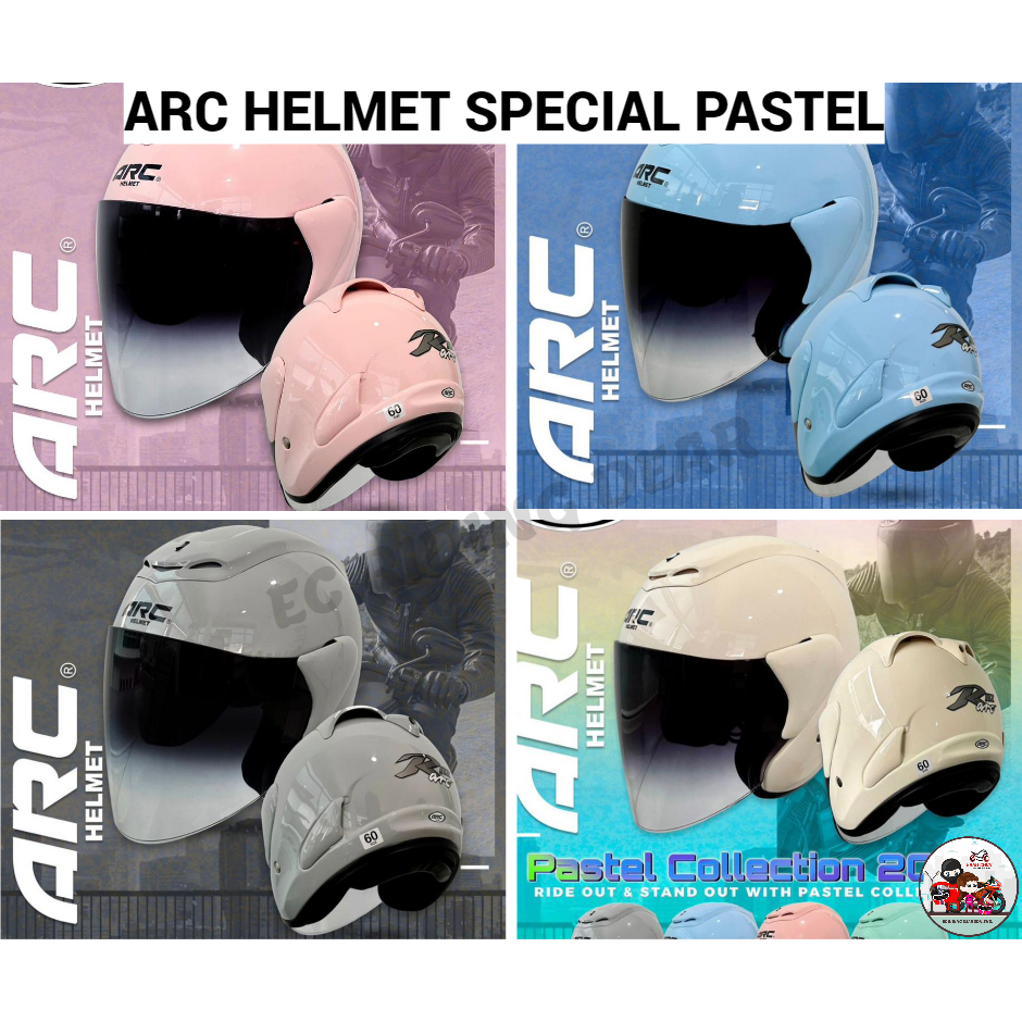 ARC RITZ HELMET SPECIAL PASTEL | Shopee Malaysia