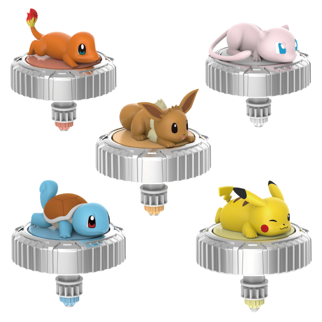 Ling Dong Pokemon - Spin Fighter - Pikachu / Squirtle / Eevee / Mew ...