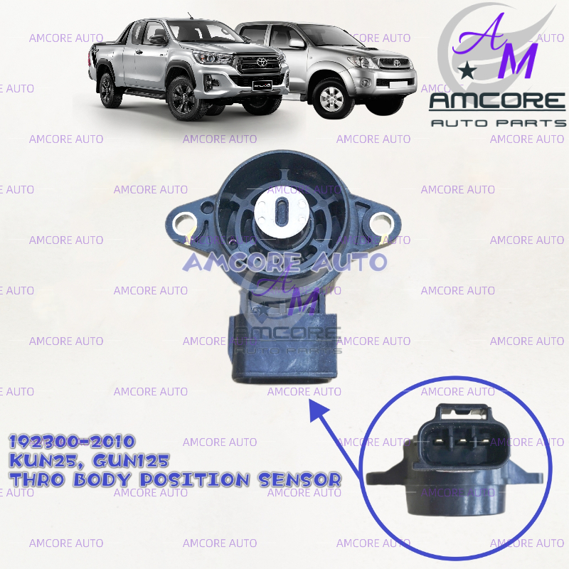TOYOTA HILUX VIGO KUN25 KUN26 / HILUX REVO GUN125 - THROTTLE BODY TPS ...