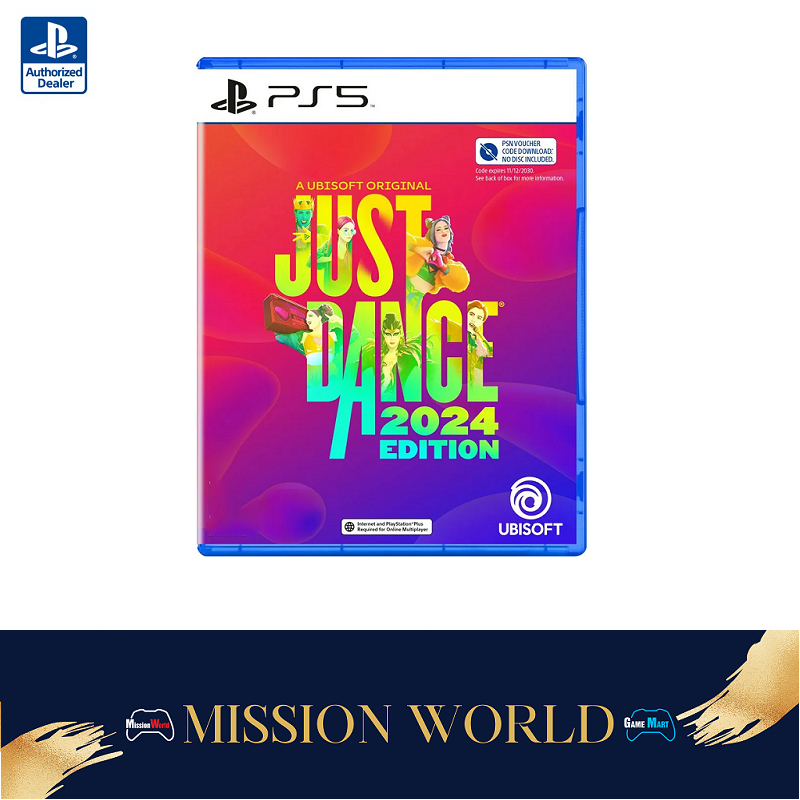 Just Dance 2024 Edition (Code in a Box)(Asia)(English, Chinese Subs) - PS5 | Shopee Malaysia