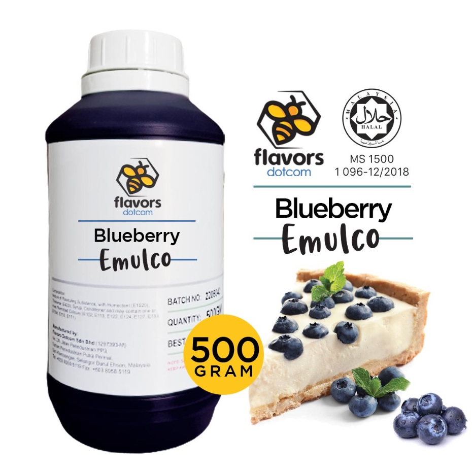 [HALAL] Flavors Dotcom - Blueberry Emulco (500g) | Shopee Malaysia