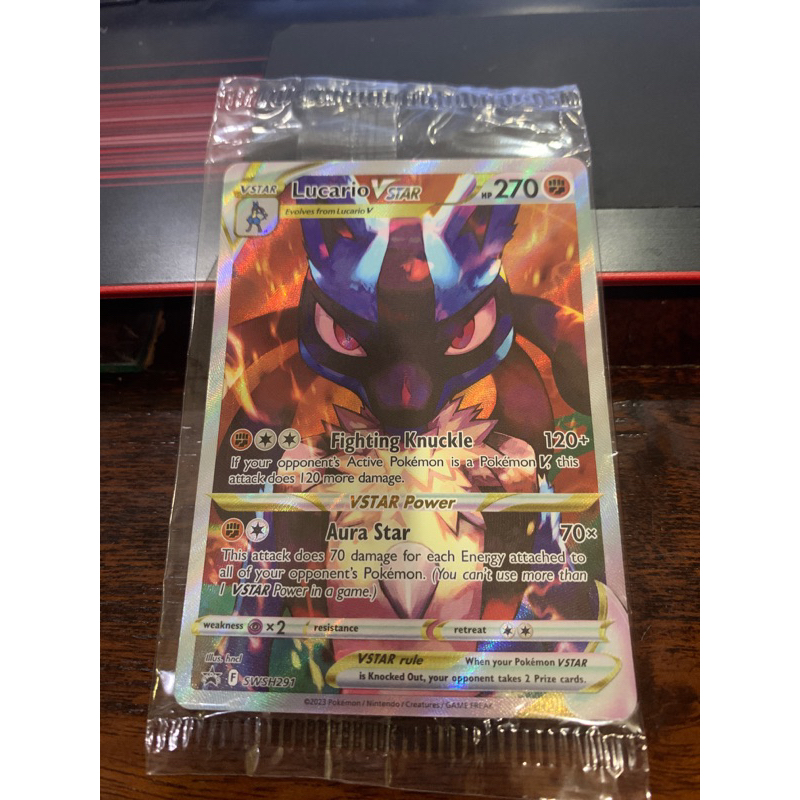 Pokemon Tcg - Sealed Lucario vstar promo | Shopee Malaysia
