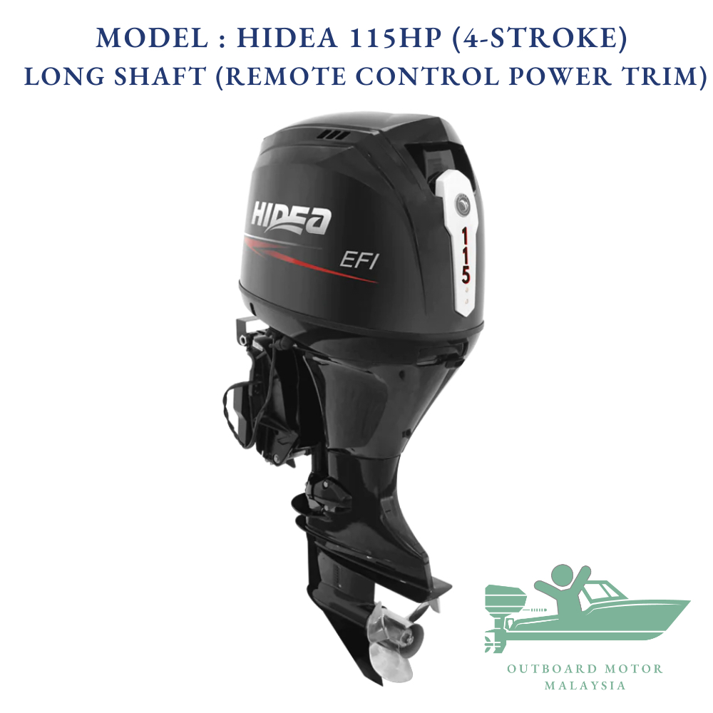 (INSTALLMENT/ANSURAN) HIDEA 115HP 4-STROKE Long / Short Shaft Boat ...