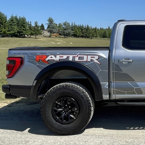 FORD Raptor Ranger Sticker 2023 Car Body Side Lining Pelekat Decal ...