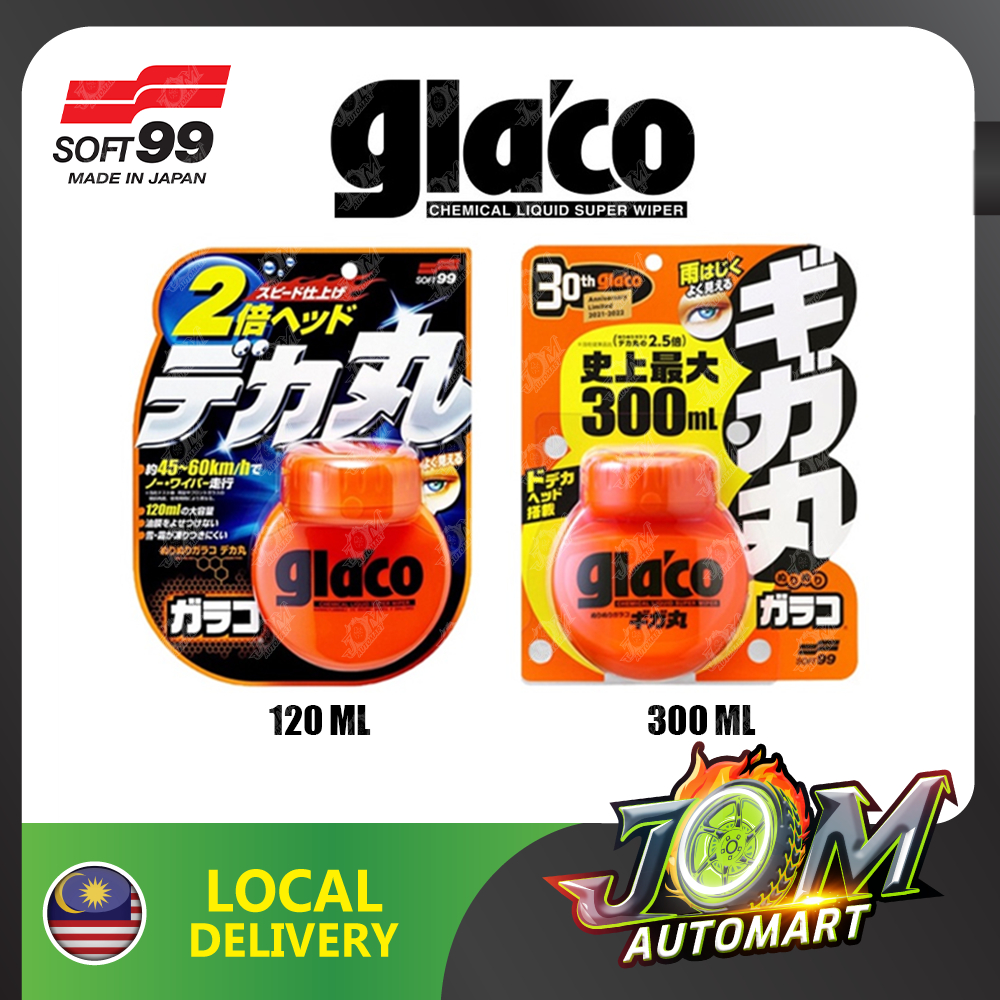 ( Free Gift ) Soft 99 / Soft99 Glaco Roll On Big Water Repellant Liquid ...