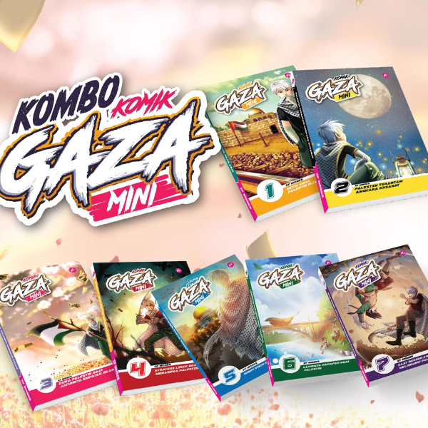 KOLEKSI LENGKAP KOMIK GAZA MINI 1 - 8 BY IF MOSES | IMAN PUBLICATION ...