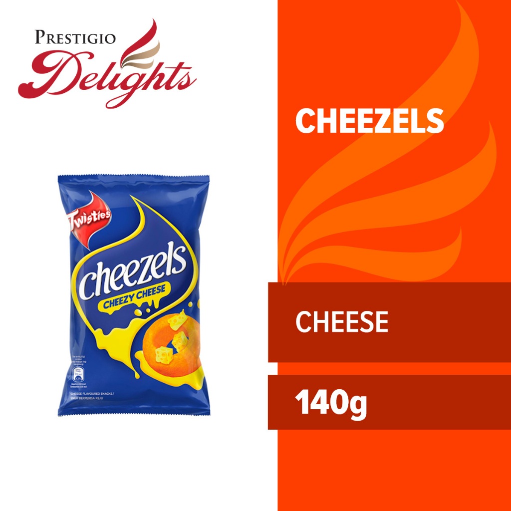 Twisties Cheezels Cheezy Cheese Flavoured Snacks 140g | Shopee Malaysia