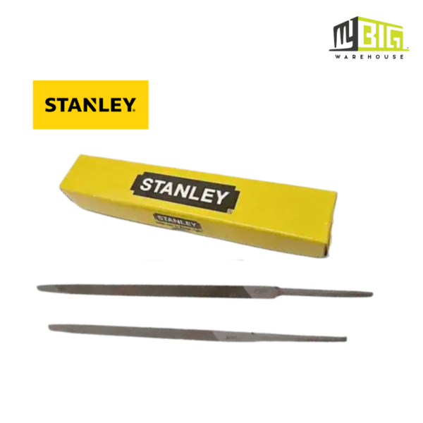 STANLEY 4 5 INCH TRIANGLE SLIM TAPER ABRASIVE TOOLS SAW SHARPENER CHISEL FILE KIKIR MATA GERGAJI ...
