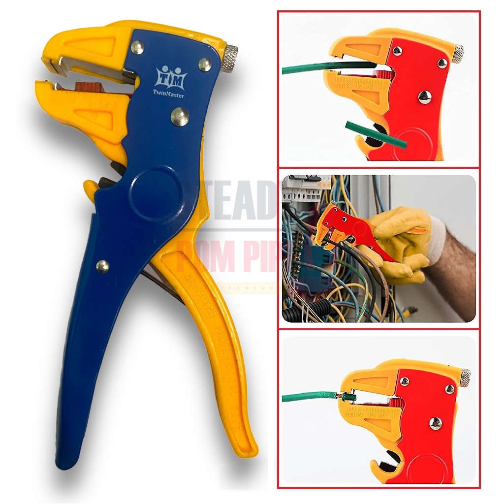 WIRE STRIPPER SPRING AUTOMATIC OPENING / PENANGGAL KULIT WAYAR / WIRE ...